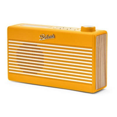 Roberts Rambler Mini FM/DAB/DAB+ Digital Radio - Sun Yellow