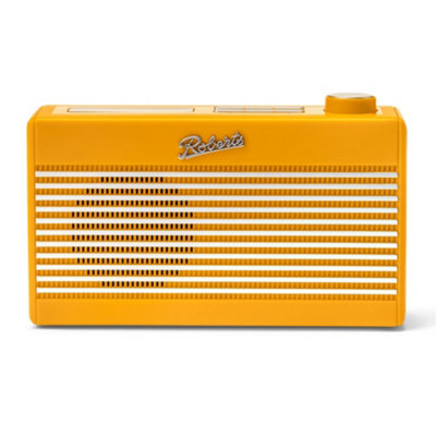 Roberts Rambler Mini FM/DAB/DAB+ Digital Radio - Sun Yellow
