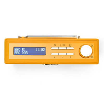 Roberts Rambler Mini FM/DAB/DAB+ Digital Radio - Sun Yellow