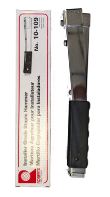Roberts Staple Hammer Uses 3/8" Crown Staples