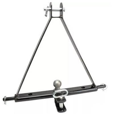 Robust Cat 1 Compact Tractor 3 Point Linkage Tow Hitch with 50mm Ball