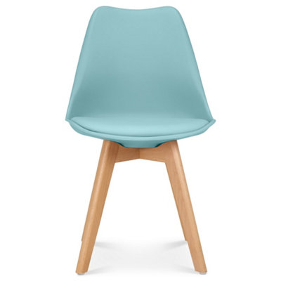 Rocco Tulip Dining Chair - Duck Egg Blue