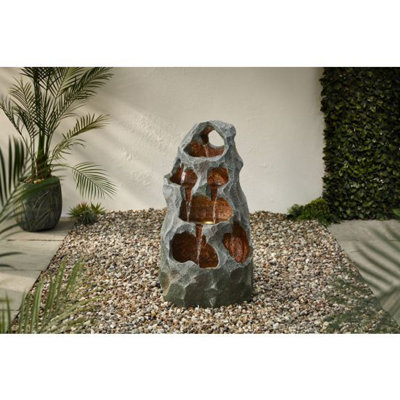 Rock Caves Mains Power Water Feature