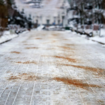Rock Grit Salt 22KG BIG Bag Brown De-Icing Salt Grit for Ice, Snow ...