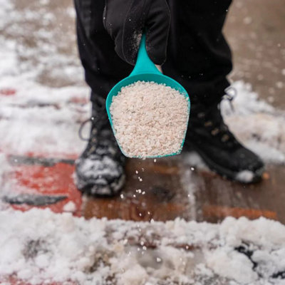 Rock Grit Salt 22KG BIG Bag White De-Icing Salt Grit for Ice, Snow ...