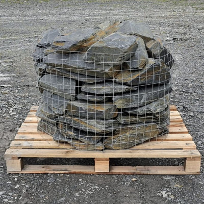 Rockery Stone - Welsh Slate Celtic Mix 200-450mm