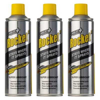 Rocket TT Multi-Use Super Lubricant Water Displacement WD Solution 3x ...