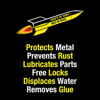 Rocket TT Multi-Use Super Lubricant Water Displacement WD Spray 2x ...