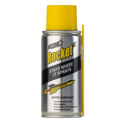 Rocket TT Super Lubricant Solution Cap & Straw 100mL Anti Squeaks Rust ...