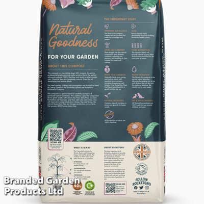 RocketGro Multi-Purpose Compost Stage 2&3 with added John Innes 40 ...