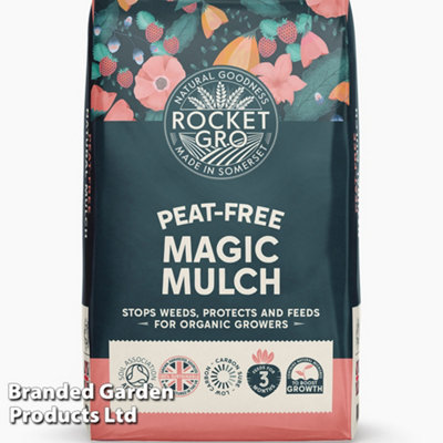 RocketGro Peat-Free Magic Mulch - 50 Litre Bag x 2