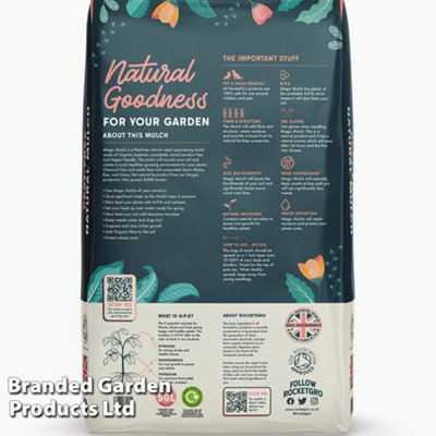 RocketGro Peat-Free Magic Mulch - 50 Litre Bag x 2