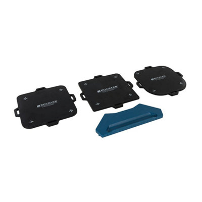 Rockler - Corner Radius Routing Templates 4pce - 1/8 - 1' Radii