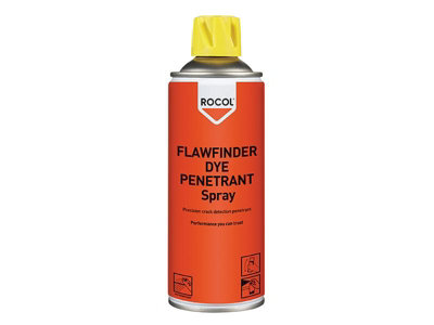 ROCOL Flawfinder 300Ml Dye Penetrant for Effective Crack Detection