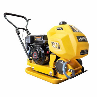 RocwooD 17 Inch Petrol Wacker Compactor Plate 196cc Plus FREE Pad and ...