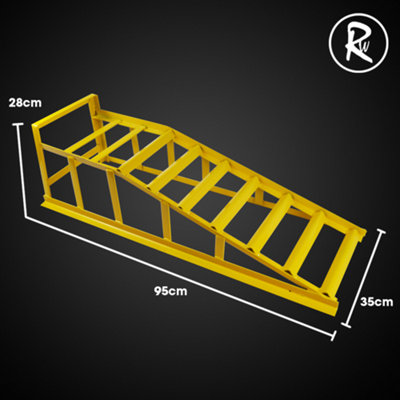 Rocwood 2 Tonne Fixed Car Ramp