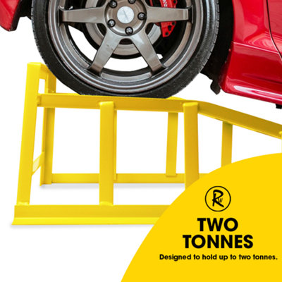 Rocwood 2 Tonne Fixed Car Ramp