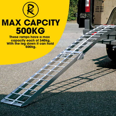 RocwooD Aluminium Folding Loading Ramp