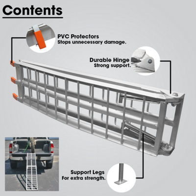 RocwooD Aluminium Folding Loading Ramp
