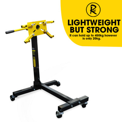 RocwooD Engine Stand Gearbox Support Steel Rotating 450kg 1000lbs