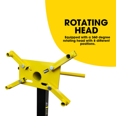 RocwooD Engine Stand Gearbox Support Steel Rotating 680kg 1500lbs