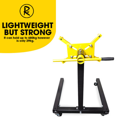 RocwooD Engine Stand Gearbox Support Steel Rotating 680kg 1500lbs