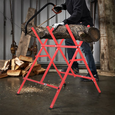 RocwooD Log Horse 100KG 30CM Logs Heavy Duty Foldable