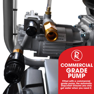 RocwooD RS820 Petrol Pressure Washer Max 4800 PSI