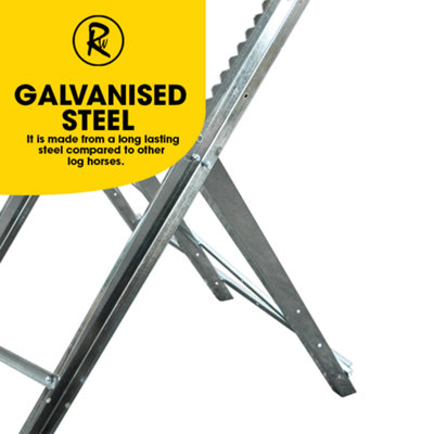 Log sawhorse b&q store