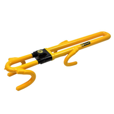 RocwooD Steering Wheel Lock Twin Bar Heavy Duty Security Car Van Caravan