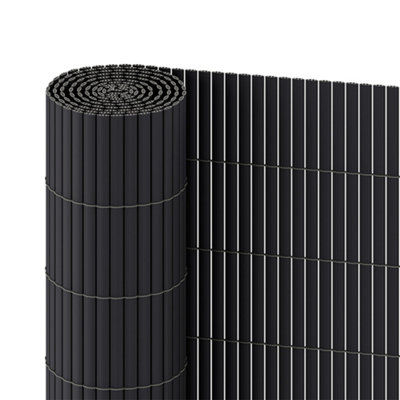 Rods Reinforced Windproof & Waterproof PVC Privacy Screen 300cm W x 90cm D