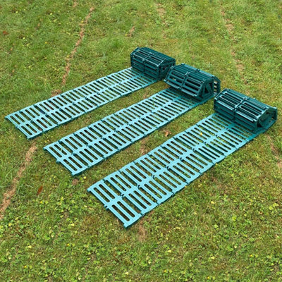 Roll Out Green Plastic Garden Track Path (9m Roll) | DIY at B&Q