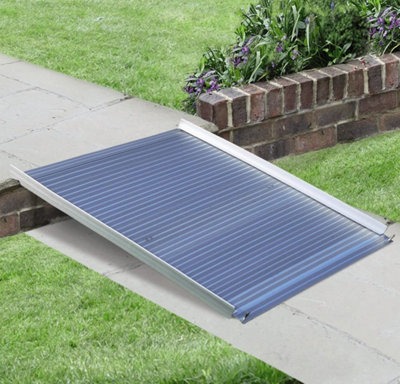 Roll Up Aluminium Ramp - Portable & Quick to Install Wheelchair or ...