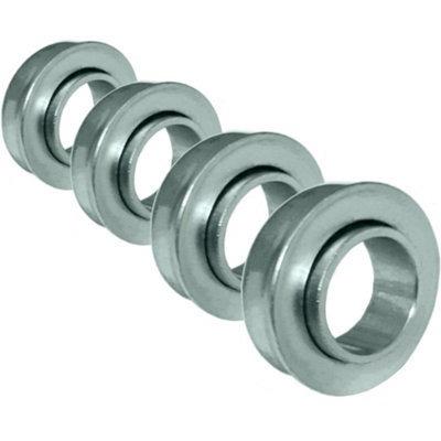 ROLLER BALL BEARINGS ID 20MM X OD 35MM X WIDTH 8MM ROLLER BEARING STEEL ...