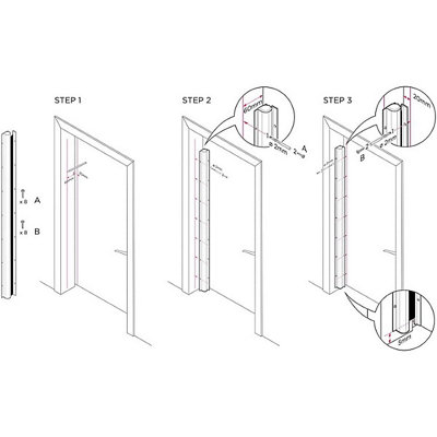 Roller Finger Protector, Door Hinge Edge Guard, Classroom & Commercial ...