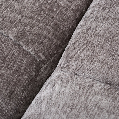 Rollo U-Shape Corner Sofa in Seol Battleship