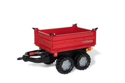 Rolly - Children's Mega Trailer Red