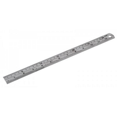 Rolson 300 mm (12 inch) Stainless Steel Ruler: Best seller for tools ...