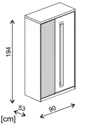 Roma Basic Entertainment Unit For TVs Up To 49" - W3000mm H1940mm ...