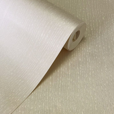 Roma Metallic Texture Heavyweight Vinyl Wallpaper Soft Gold World of ...