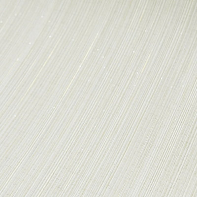 Roma Plain Texture Heavyweight Vinyl Wallpaper Cream / Gold World of ...