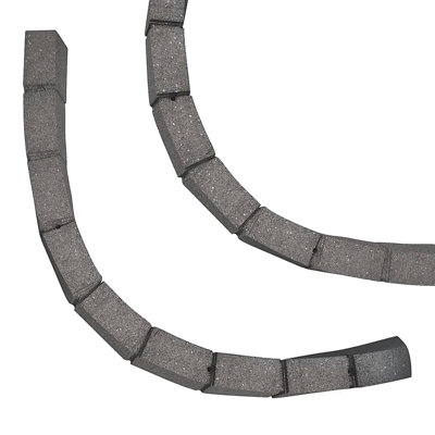 Roman Stone Pack of 4 ECO Garden Border in Grey