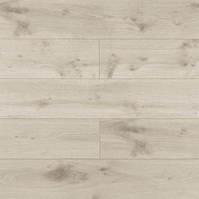 Roman Winter Oak White Ivory Wood Effect Laminate Flooring For Home ...