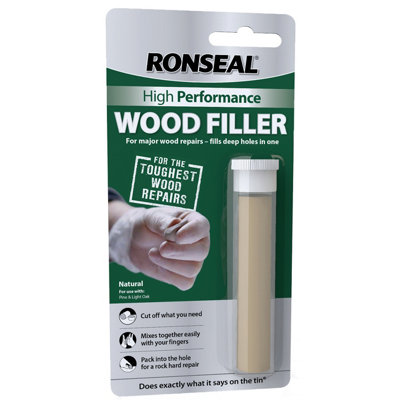 Ronseal 37553 High Perf Wood Fill Putty Nat 26g | DIY at B&Q