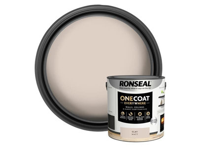 Ronseal One Coat Evrywhere Matt Paint 2.5L Clay