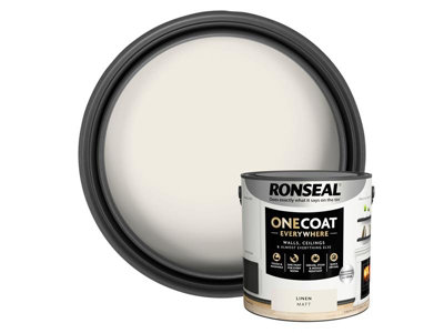 Ronseal One Coat Evrywhere Matt Paint 2.5L Linen