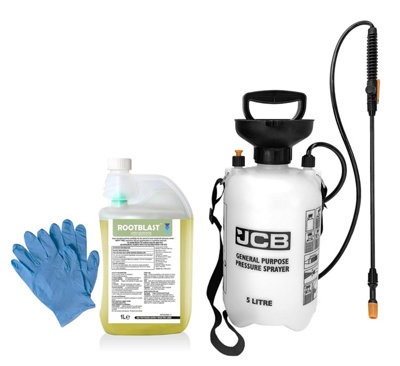 RootBlast 360g/L Glyphosate - 1L Weedkiller With Integral Measuring ...