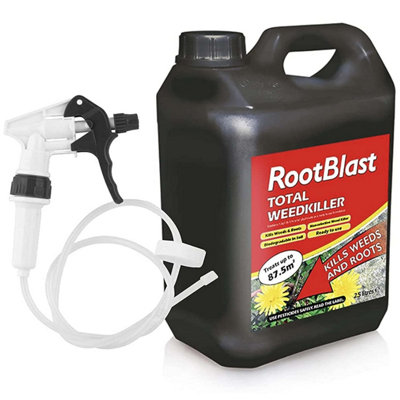 Rootblast - Total Glyphosate Weedkiller - 2.5L with Long hose trigger ...