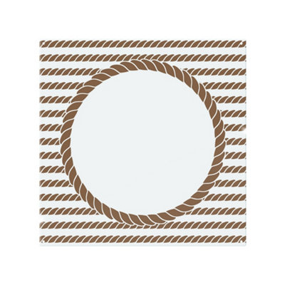 Rope Border Splash Back designer style