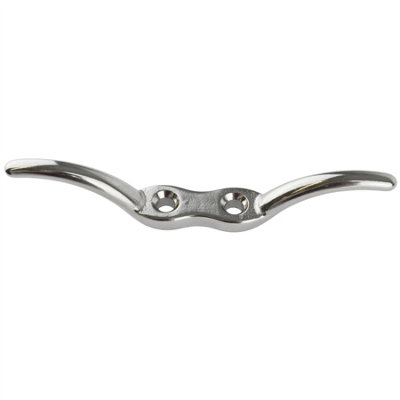 Rope Cleat 4-1/2" Stainless Steel Marine Grade 5 PACK 316 Boat Washing ...